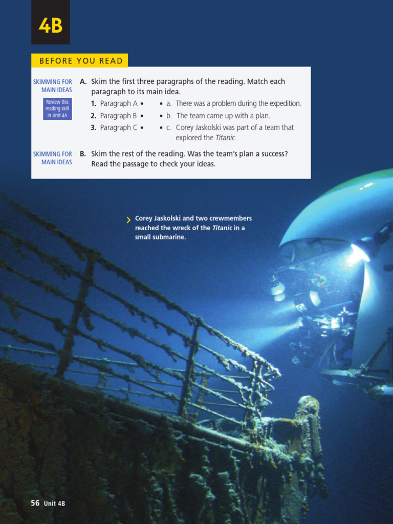 REF - Unit 4B | PDF | Shipwrecks | Maritime Disasters
