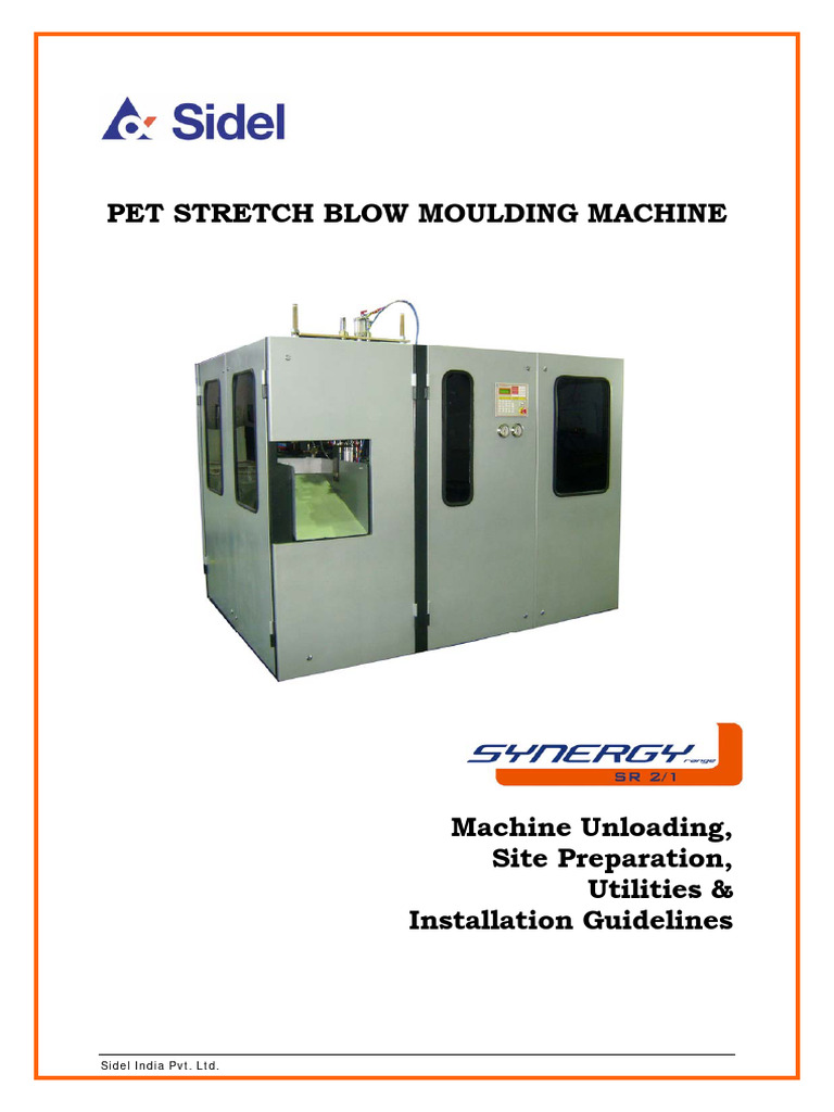 SIDEL Blower MC PIG SR 2-1 2016 Rev.1 | PDF | Water | Valve