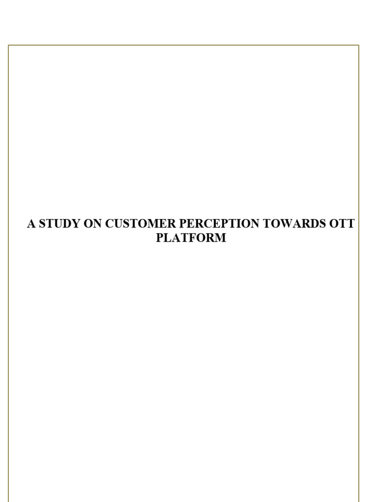 Daranee Ott Platforms Project | PDF | Regression Analysis | Dependent ...