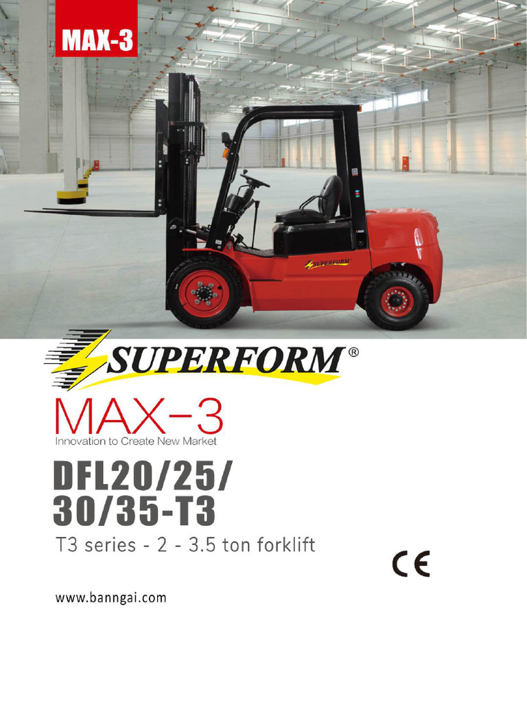 Superform Forklift Diesel 3m | PDF