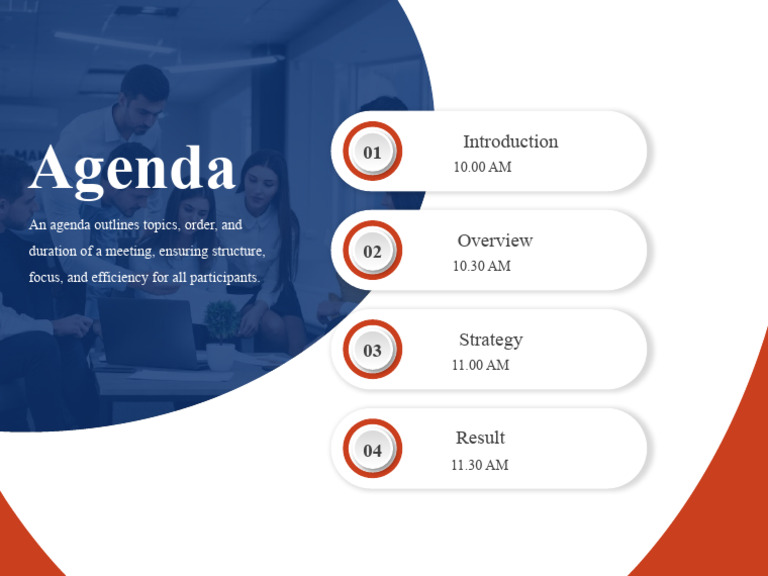 SlideEgg - 60065 PPT Agenda Slide Template 4 3 | PDF