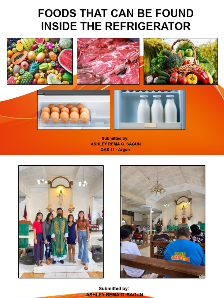 Foods That Can Be Found Inside The Refrigerator | PDF