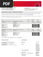 British Airways E-Ticket Receipt | PDF | Baggage | Fee