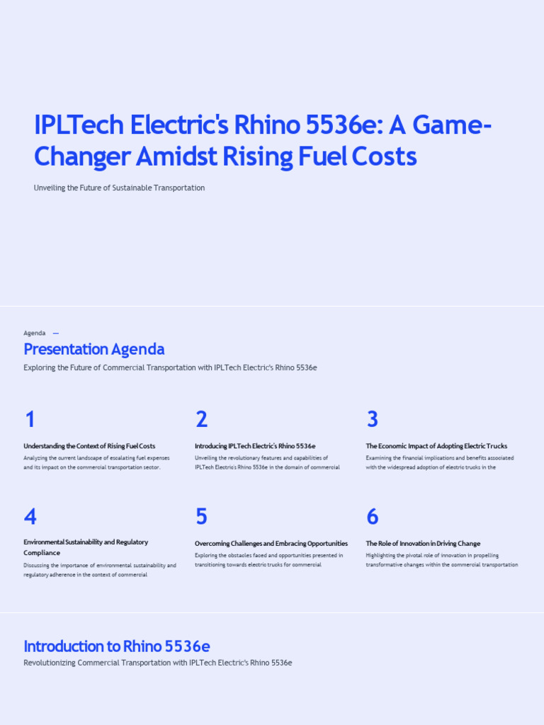 IPLTech Electric's Rhino 5536e - Revolutionizing Commercial ...