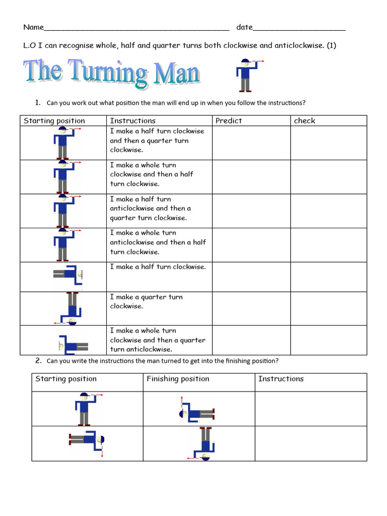 Turning Man 1 | PDF