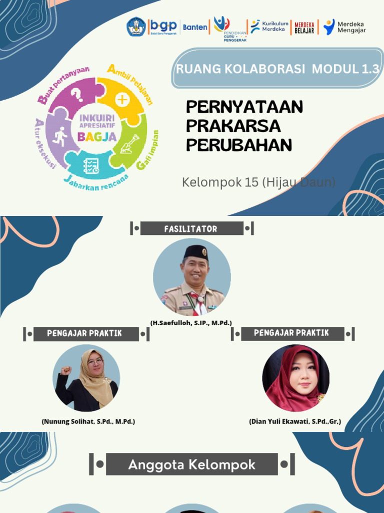 Tugas Kelompok - RUANG KOLABORASI 1.3 | PDF | Karier & Perkembangan | Kesehatan Holistik