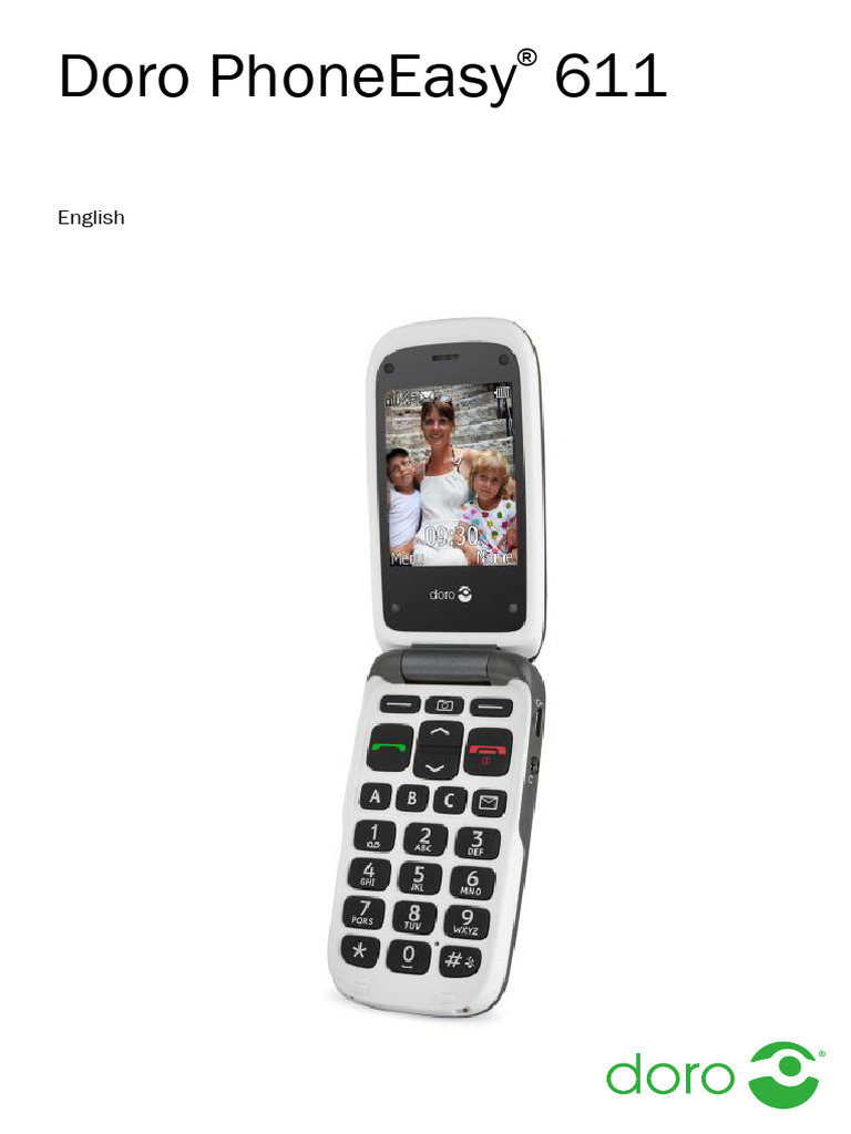 Manual Doro Phoneeasy 611 en v30r15051 | PDF | Computer File | Battery ...