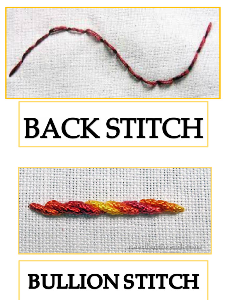 Different Stitches | PDF
