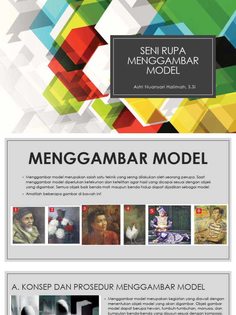 Menggambar Model | PDF