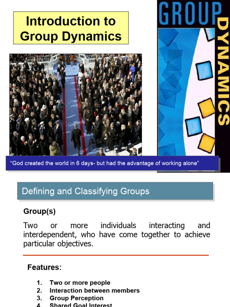 Understanding Group Dynamics and Types | PDF | Social Psychology ...
