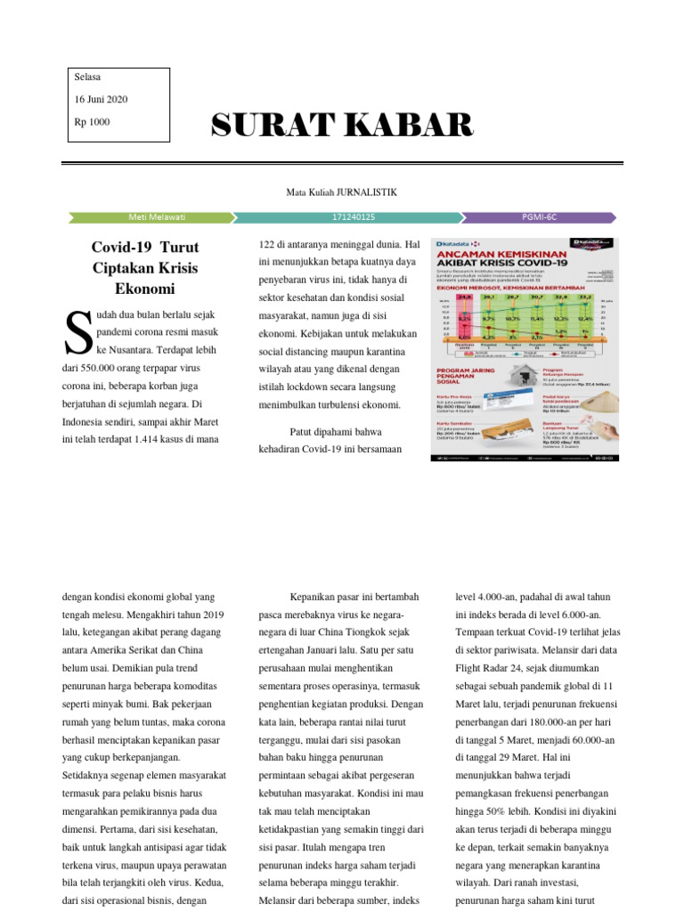 Desain Layout Koran | PDF