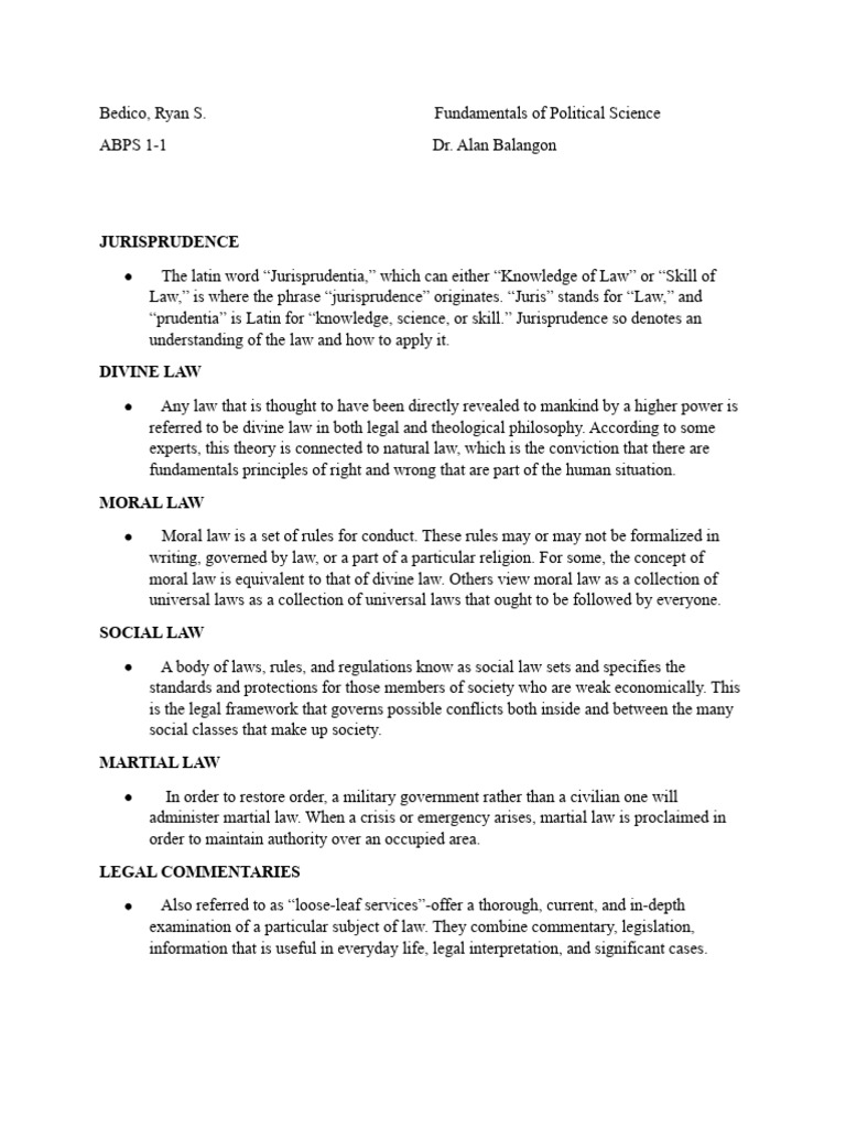 S 1 1 Fundamentals of Political Science Assignment No.3 6 | PDF