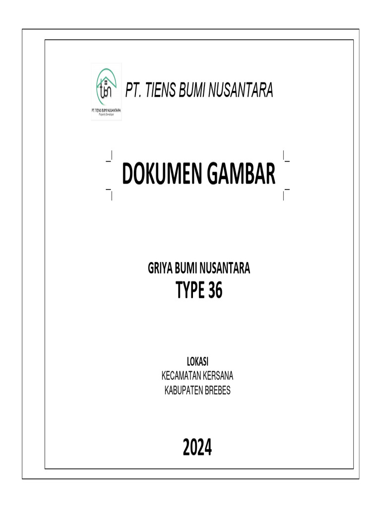 Gambar Kerja GBN Type 36 | PDF