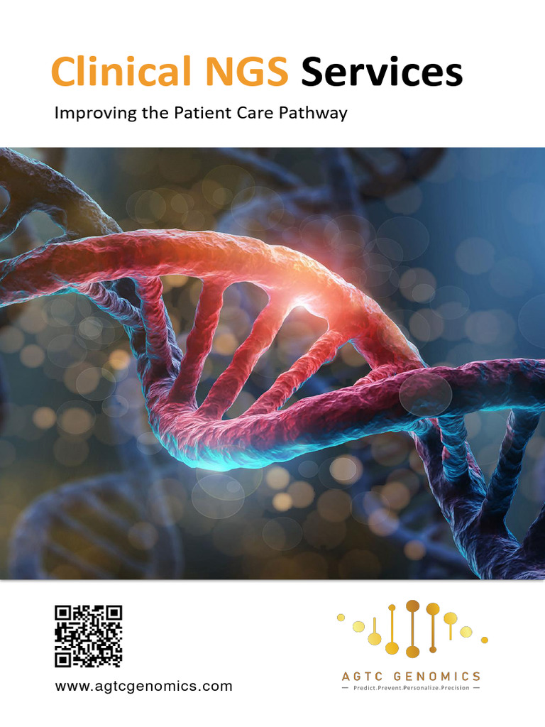 AGTC Genomics Clinical NGS Services | PDF | Pharmacogenomics | Whole Genome Sequencing