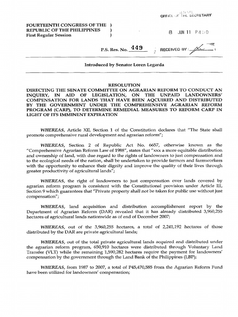 Whereas,: of of | PDF | Justice | Crime & Violence