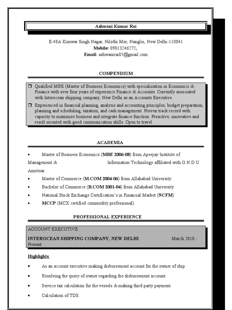 Ashwani Resume | PDF