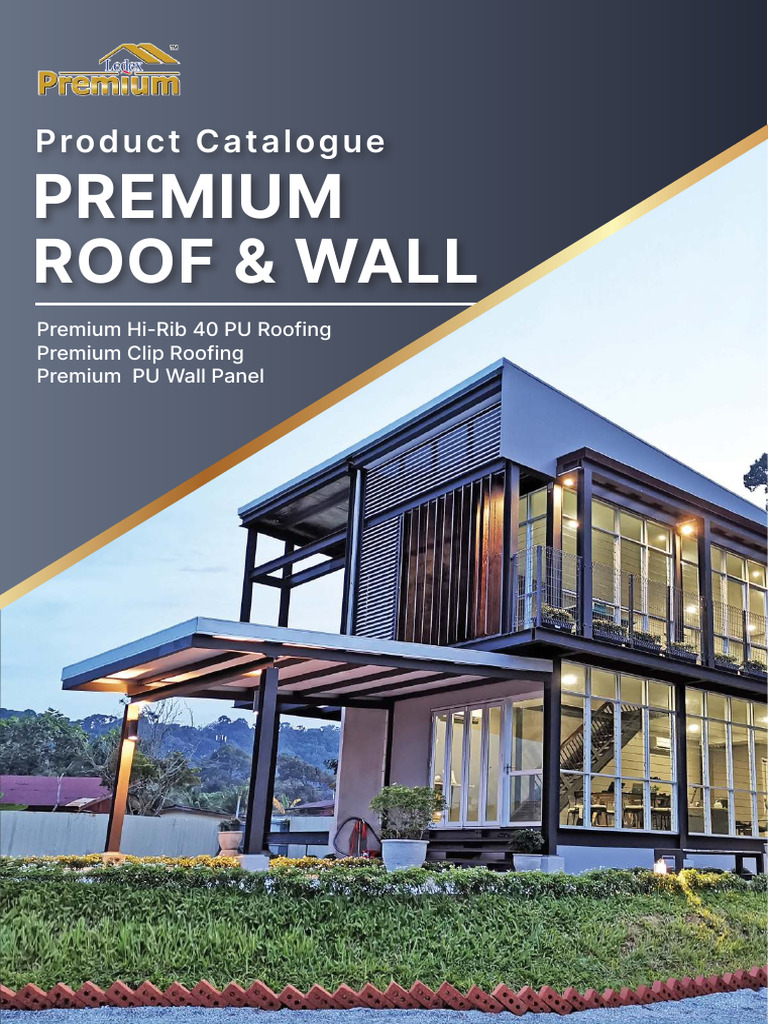 LE NAM - Premium Roof & Wall Catalogue | PDF | Building Engineering | Building Materials