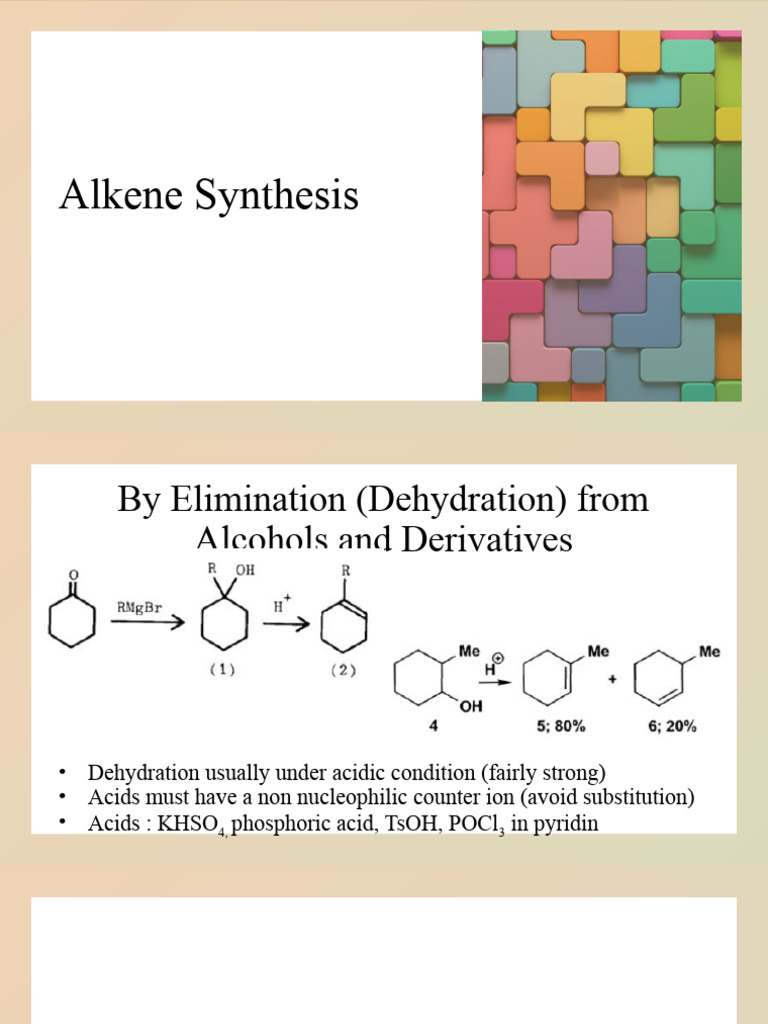 Alkene Synthesis | PDF