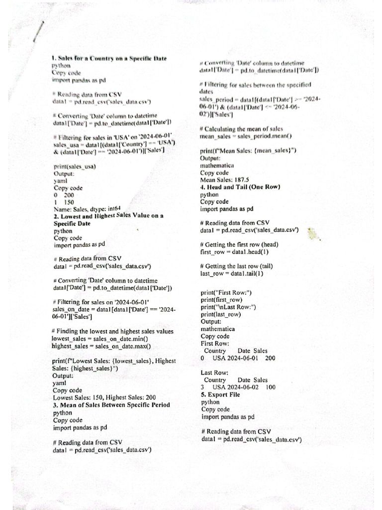 11 - Fintech Short Formulas | PDF | Comma Separated Values | Computer ...