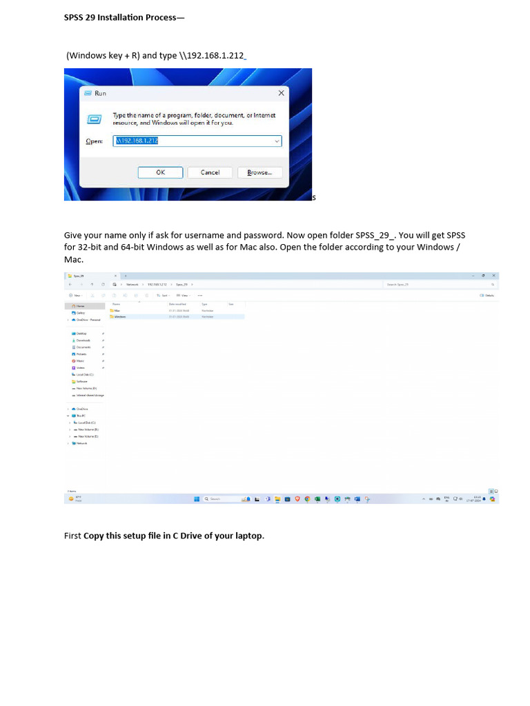 SPSS 29 Installation Guide for Windows | PDF