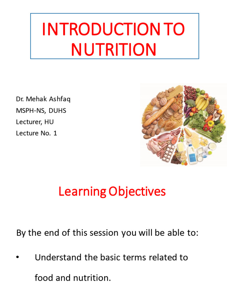 1 Introduction To Macronutrient | PDF | Nutrients | Foods