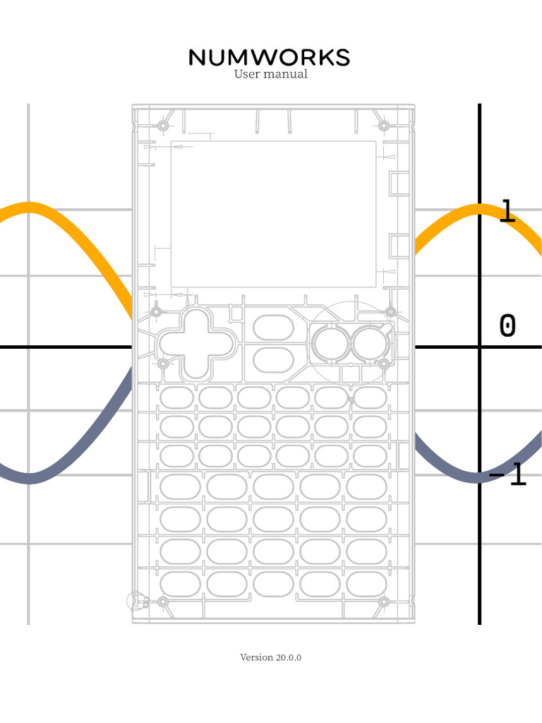 Numbworks Manual | PDF | Matrix (Mathematics) | Trigonometric Functions