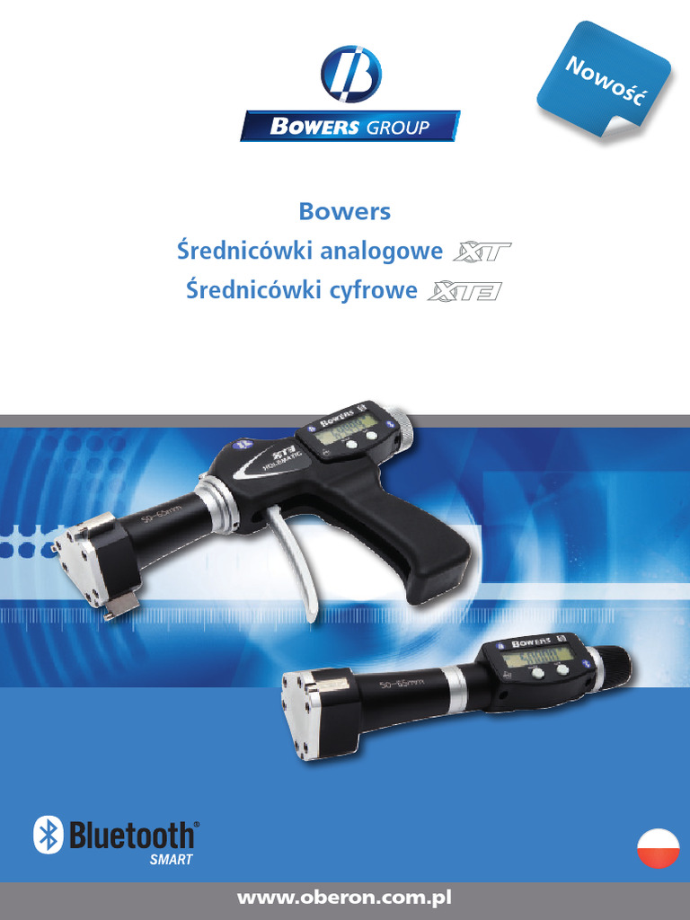 Bowers XT3 Product Leaflet 8pp Polish | PDF