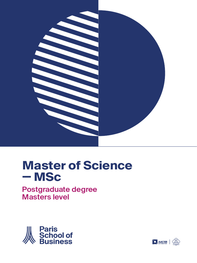 PSB Brochure MSC en | PDF | Analytics | Marketing