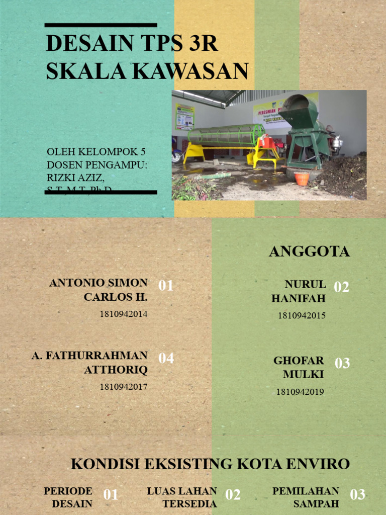 Desain TPS 3R untuk Pengelolaan Sampah | PDF