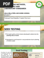 AOSA Rules For Testing Seed | PDF | Seed | Calibration