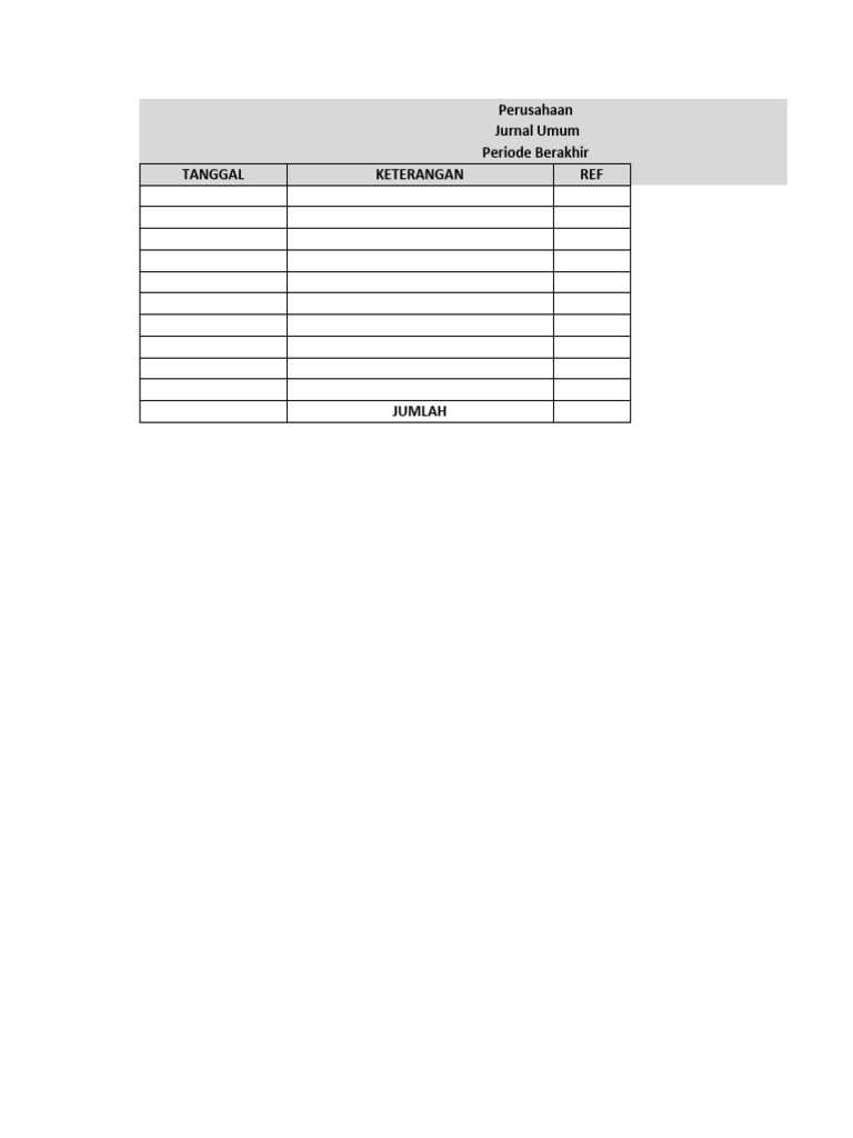 Format Tabel Ekonomi | PDF
