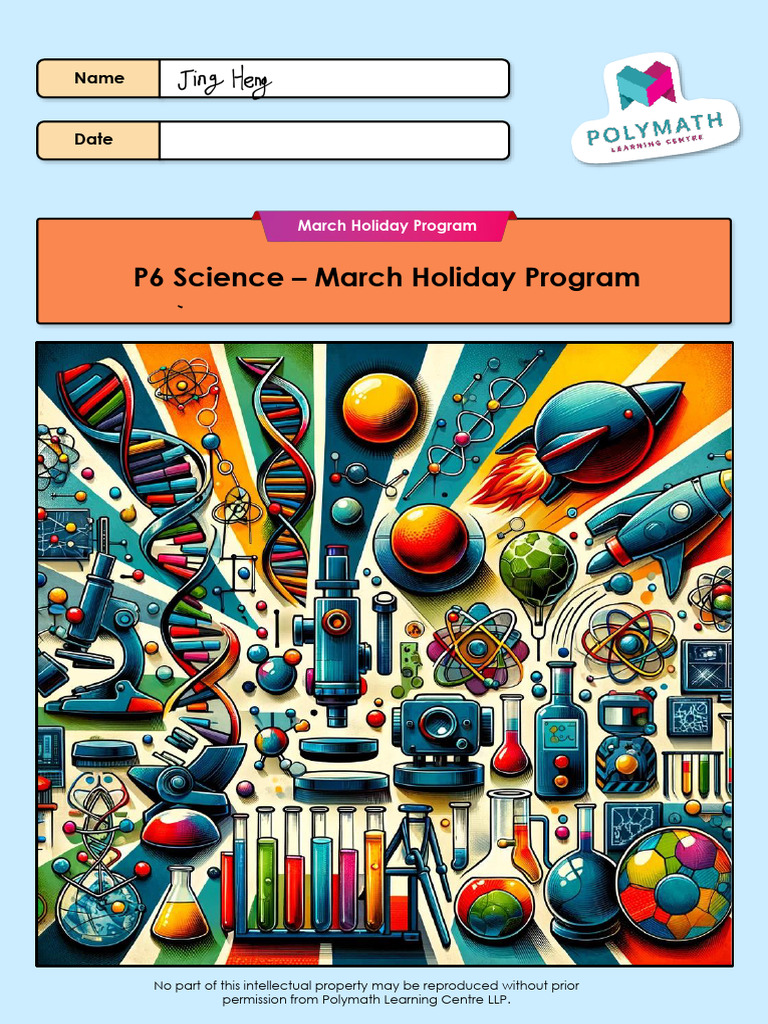 P6 Science March Holiday Program 030324 | PDF | Experiment | Liquids