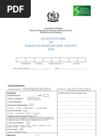 Household Profile Form Instructions | PDF | Woman | Living Arrangements