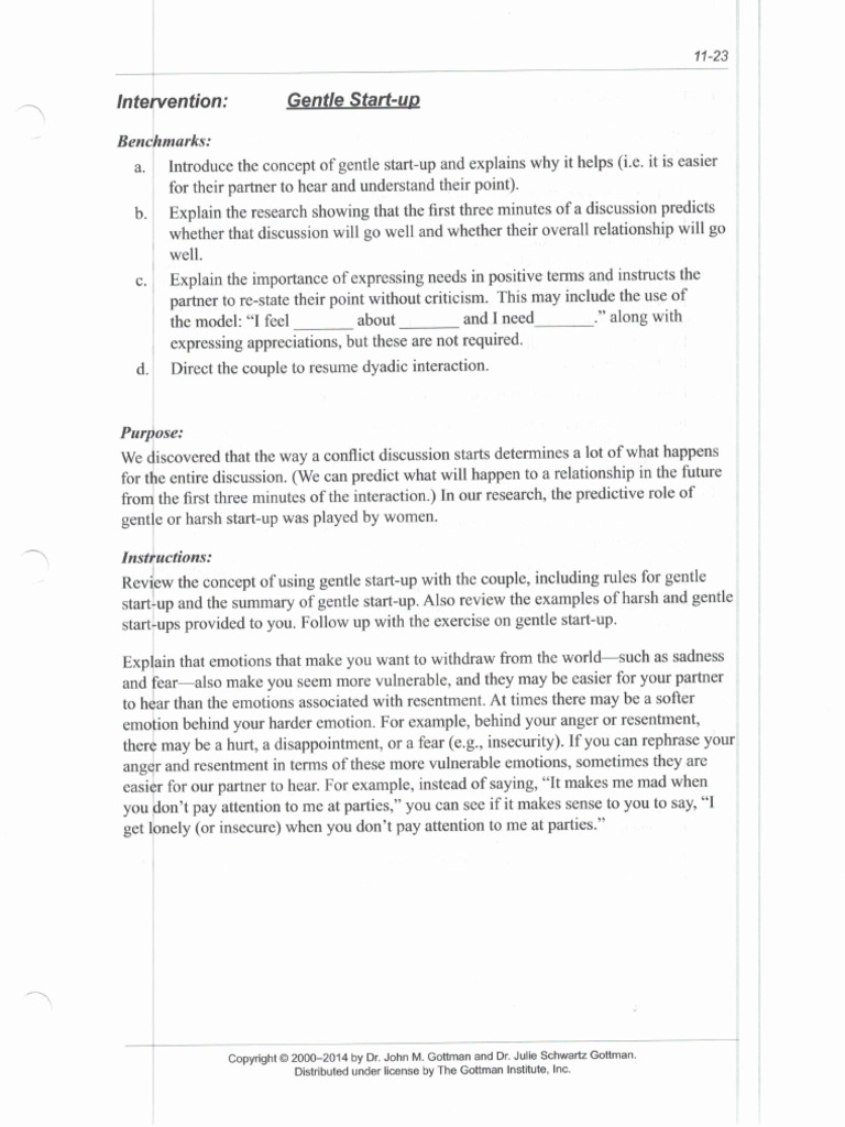 Gentle Start Up | PDF