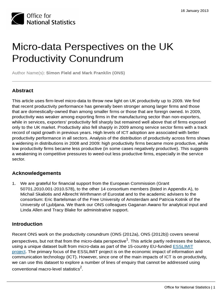Paper On UK Gov Perspectives 2024 | PDF | Statistics | Information