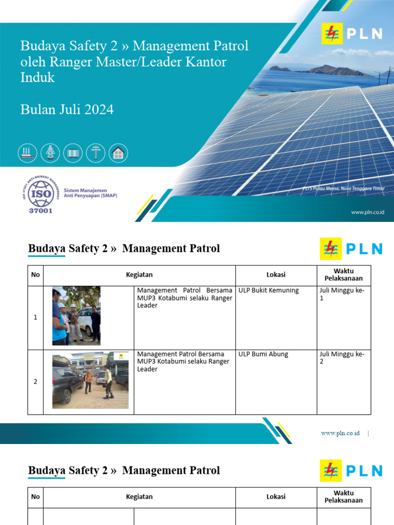 Budaya Safety 2 » Management Patrol Juni 2024 (1) (1) | PDF