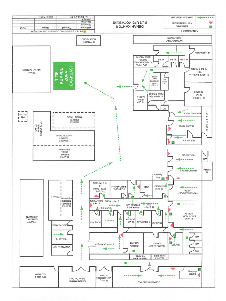 Denah UP3 Kotabumi | PDF