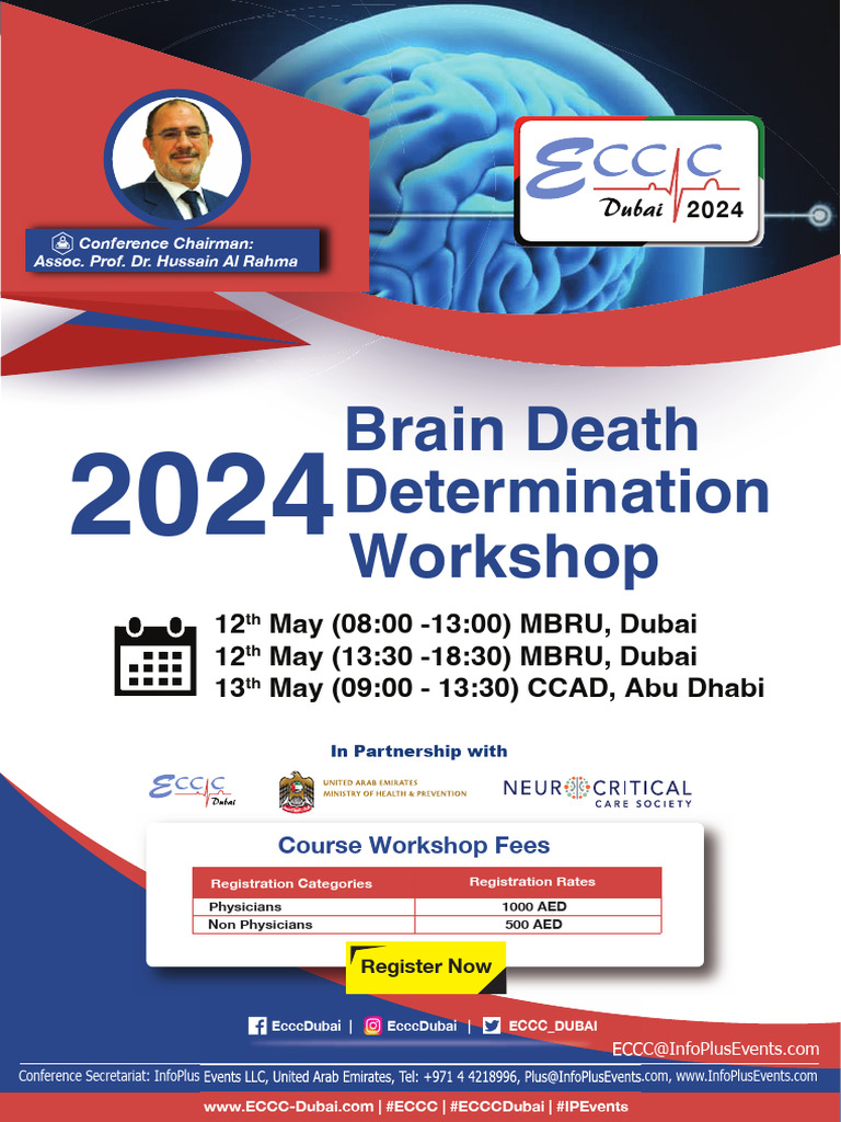 Brain Death Determination Workshop at ECCC, Dubai 2024 | PDF ...