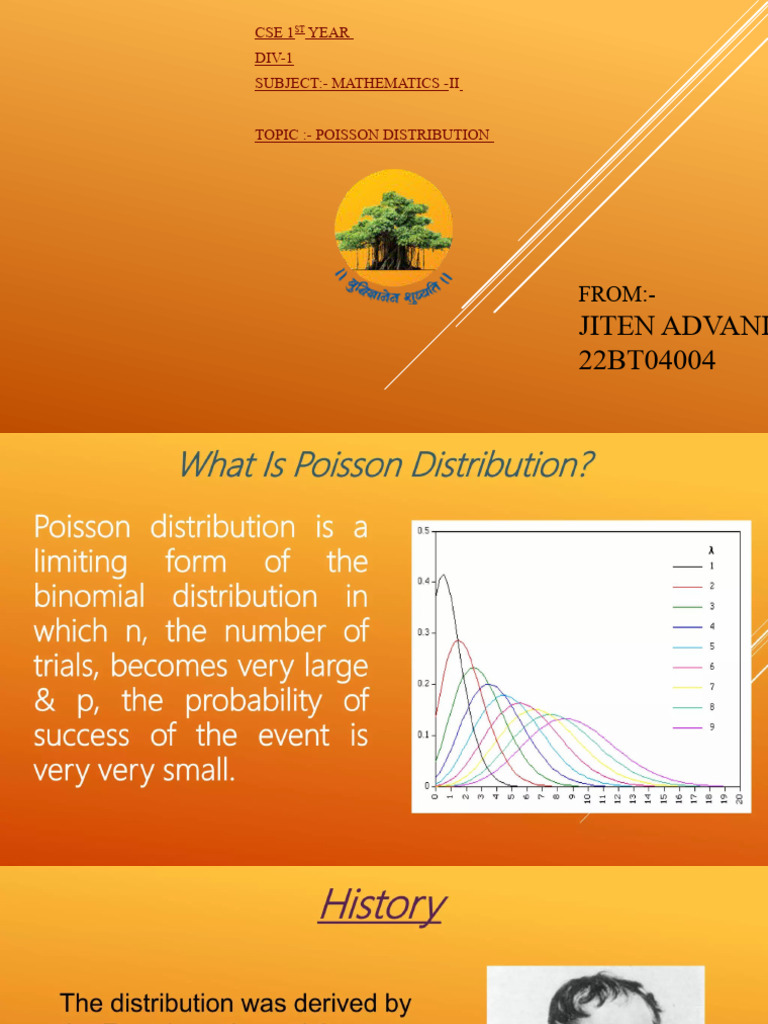 Poisson Distribution in Mathematics-II | PDF
