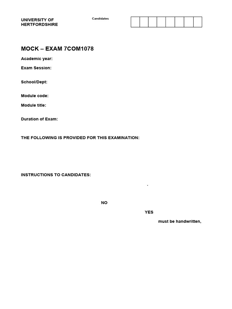 Mock Written Exam | PDF | Dynamic Programming | Matrix (Mathematics)