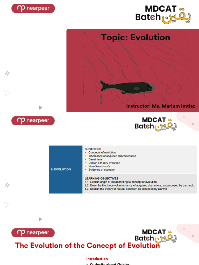 EVOLUTION | PDF | Evolution | Natural Selection