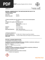 ROUNDUP | PDF | Toxicity | Dangerous Goods