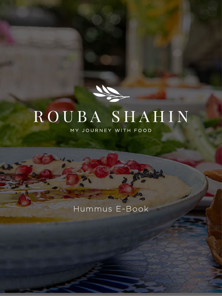 All Things Hummus Author Rouba Shahin Middle Eastern Cooking | PDF | Fat | Chickpea