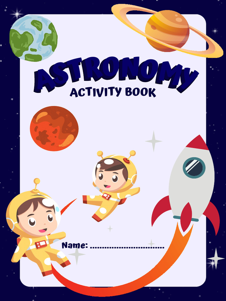ASTRONOMY ACTIVITY BOOK (Free) | PDF | Planets | Planets In Astrology