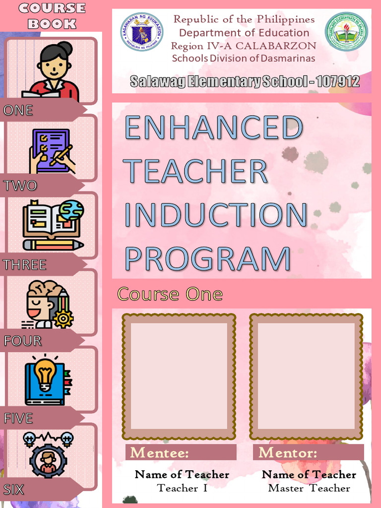 Teacher Induction Program Course-1 | PDF | Teachers | Learning