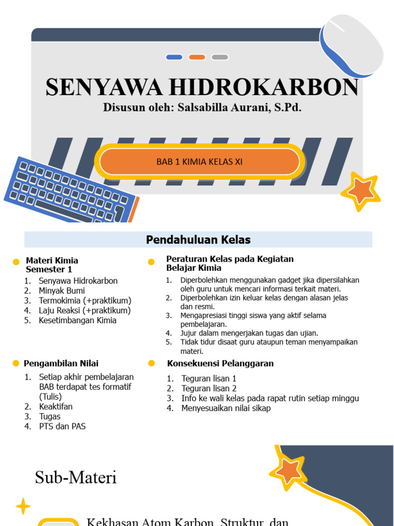 1 - Kekhasan Atom Karbon, Struktur, Dan Tata Nama Senyawa Hidrokarbon ...