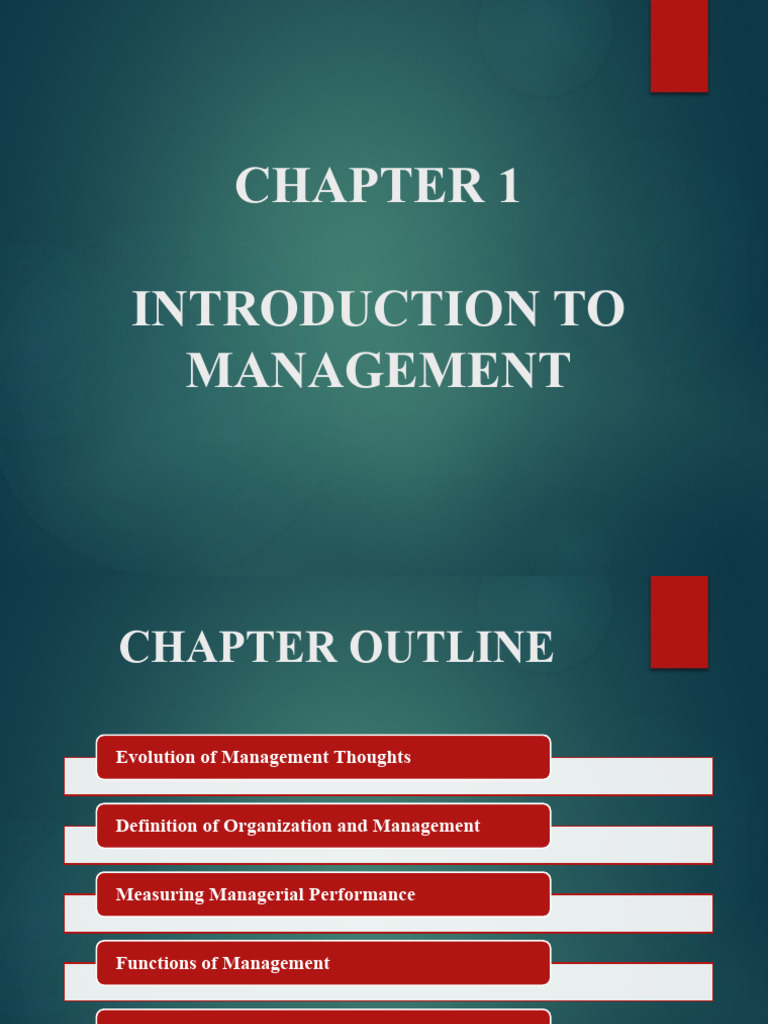 Introduction to Management Concepts | PDF | Business | Business Economics