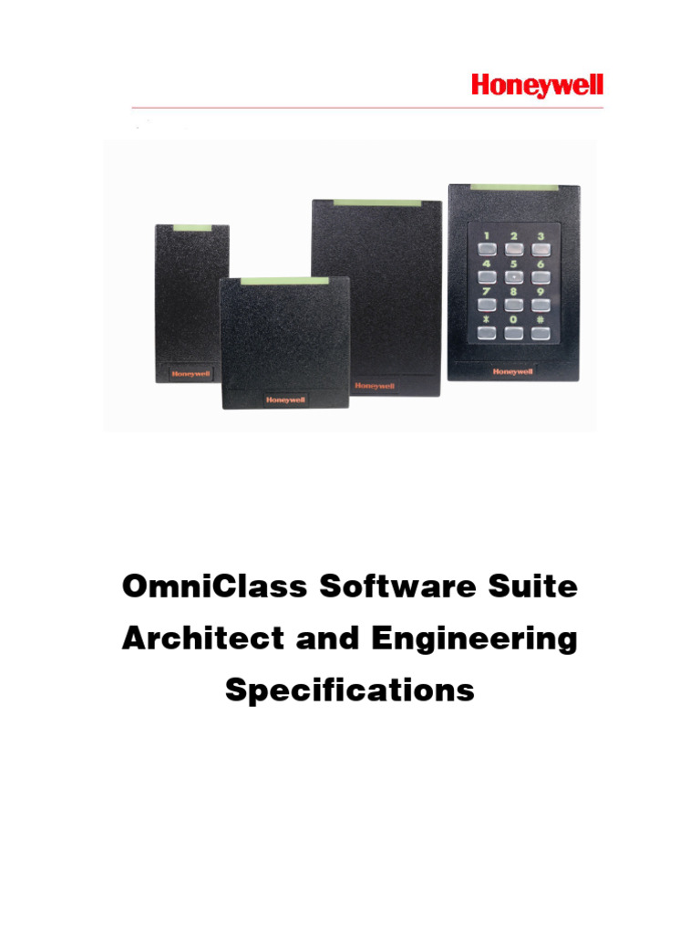 OmniClass - Specs Rev00 | PDF | Smart Card | Access Control