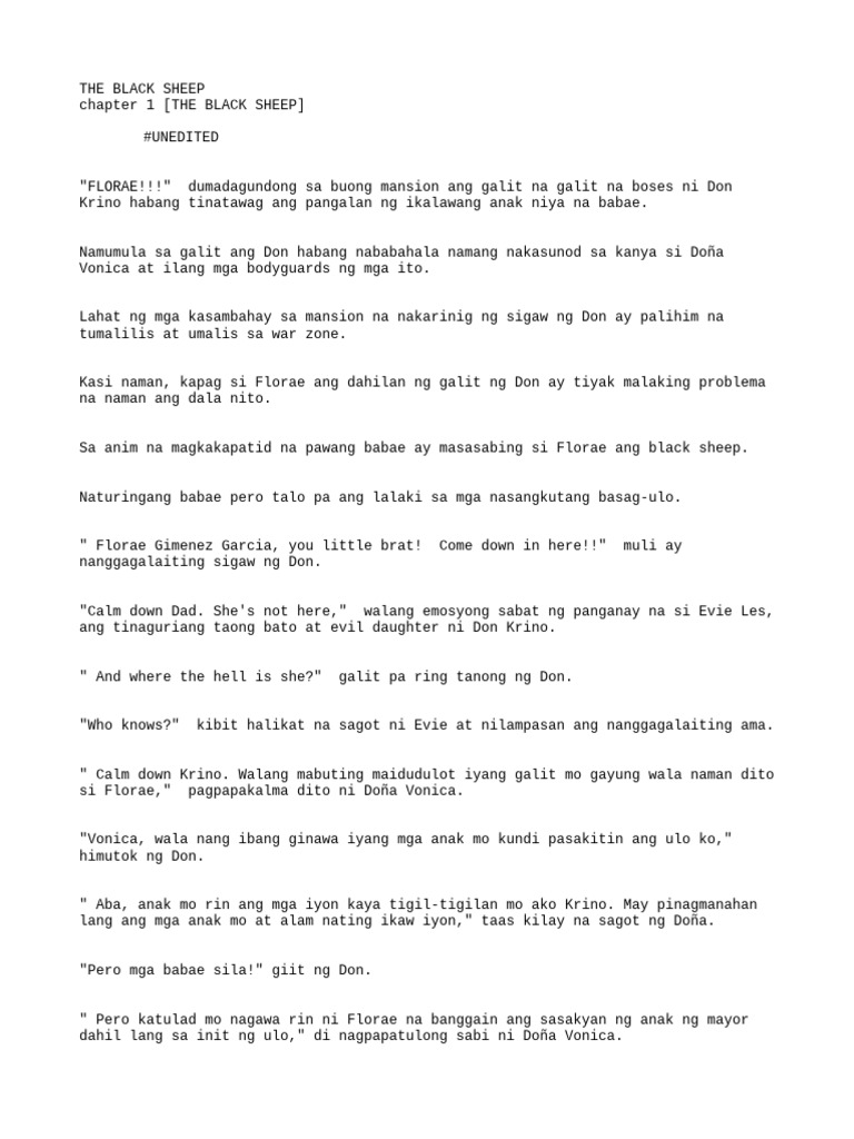 Ljarici - The Black Sheep | PDF