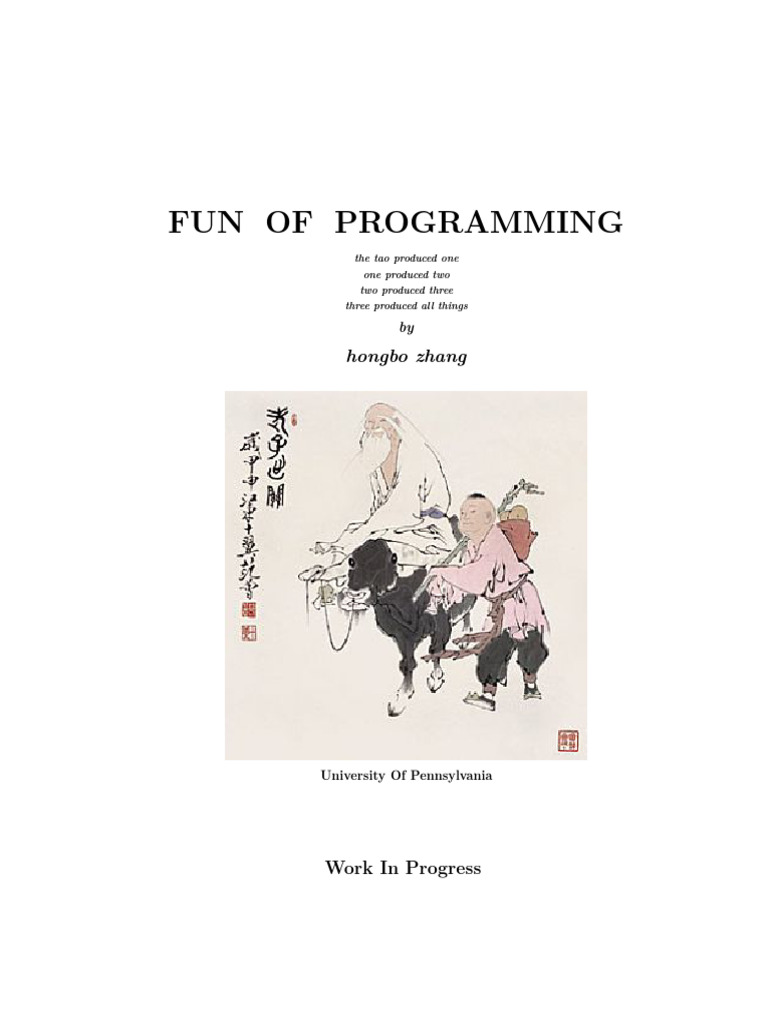 Zhanghongbo Ocaml Book | PDF | Computer Science | Computer Engineering